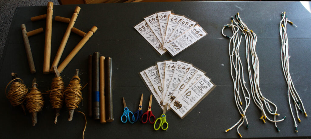 Rope Making | Creative Arts | Wolf Ridge